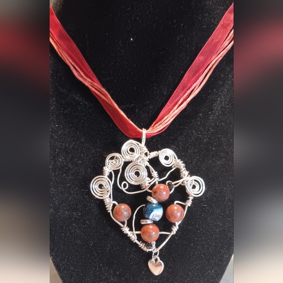 Rhonni Re | Jewelry | Crystal Wrapped Pendant | Poshmark